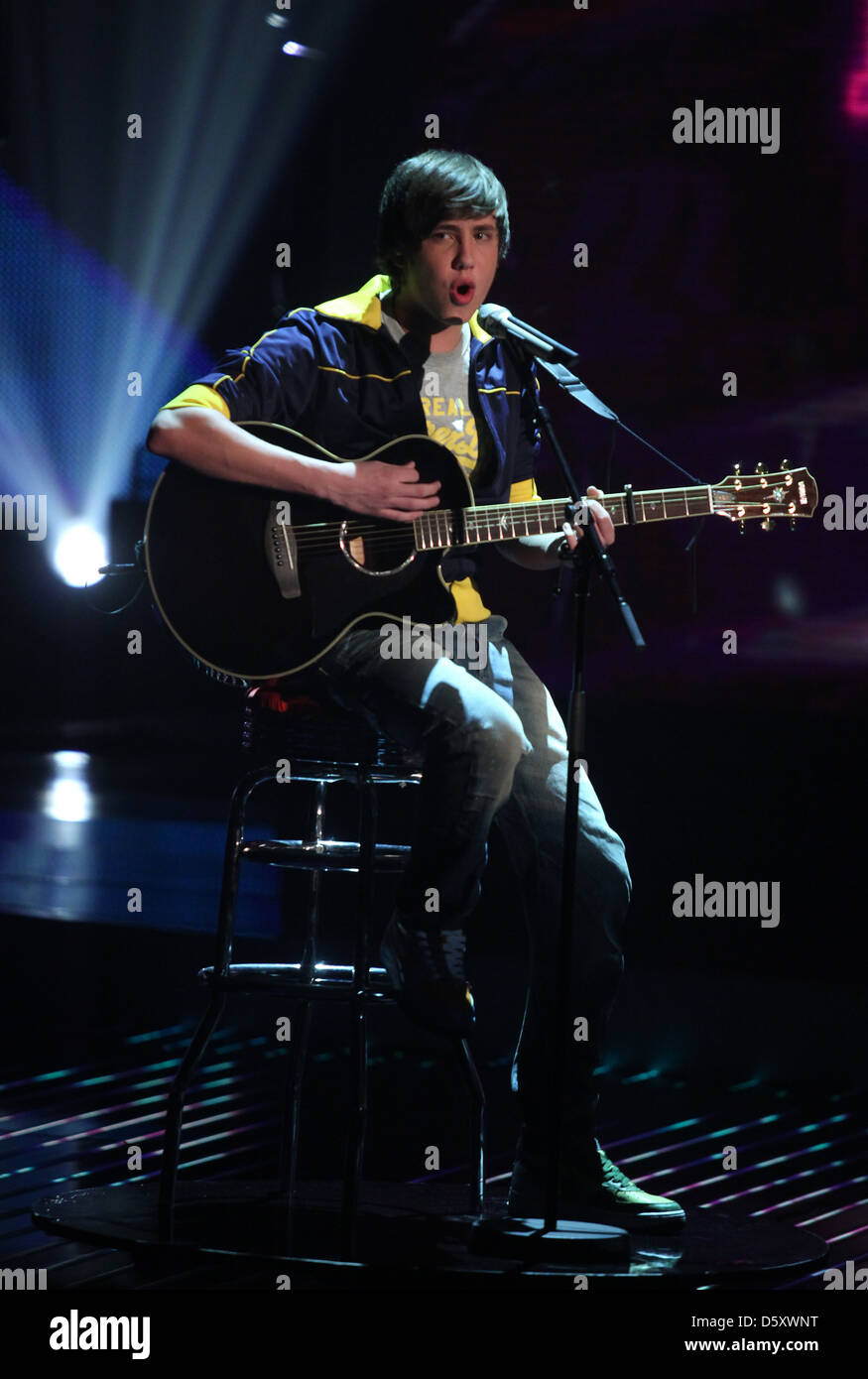 Sebastian Wurth at 'Deutschland sucht den Superstar' (DSDS) Show at MMC ...