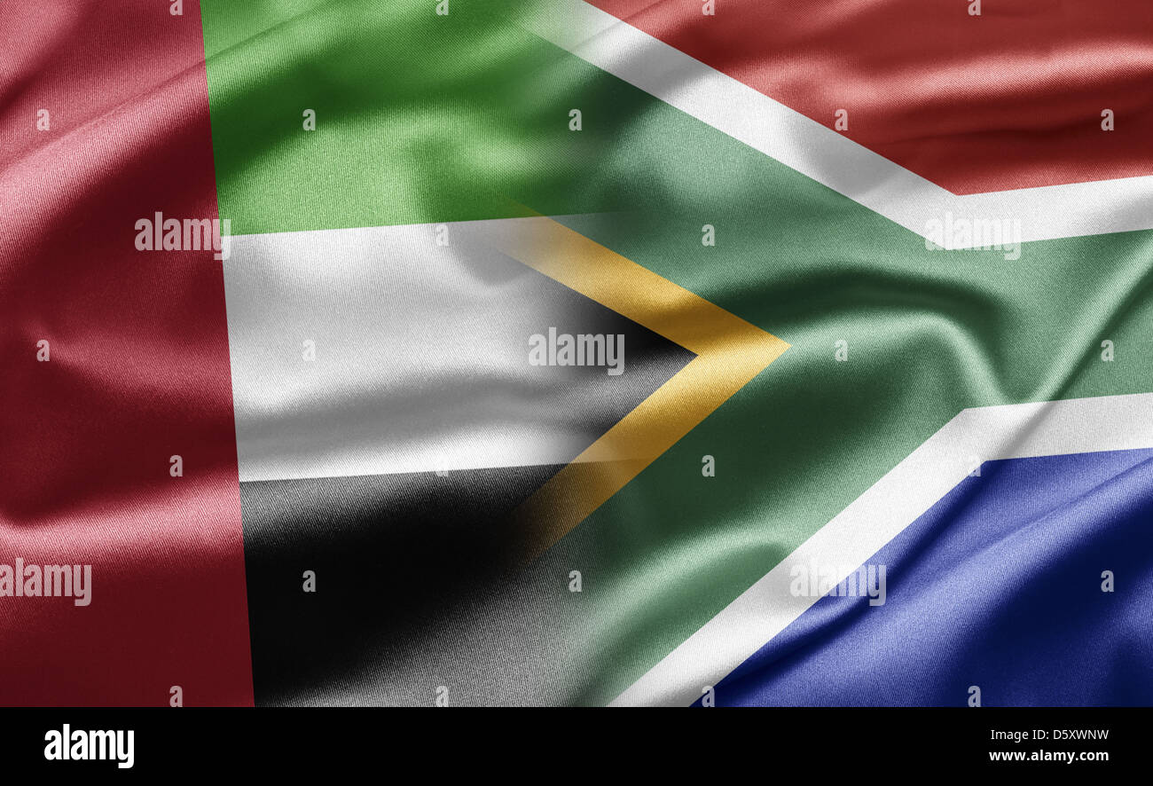 Emirates south africa flag hi-res stock photography and images - Alamy
