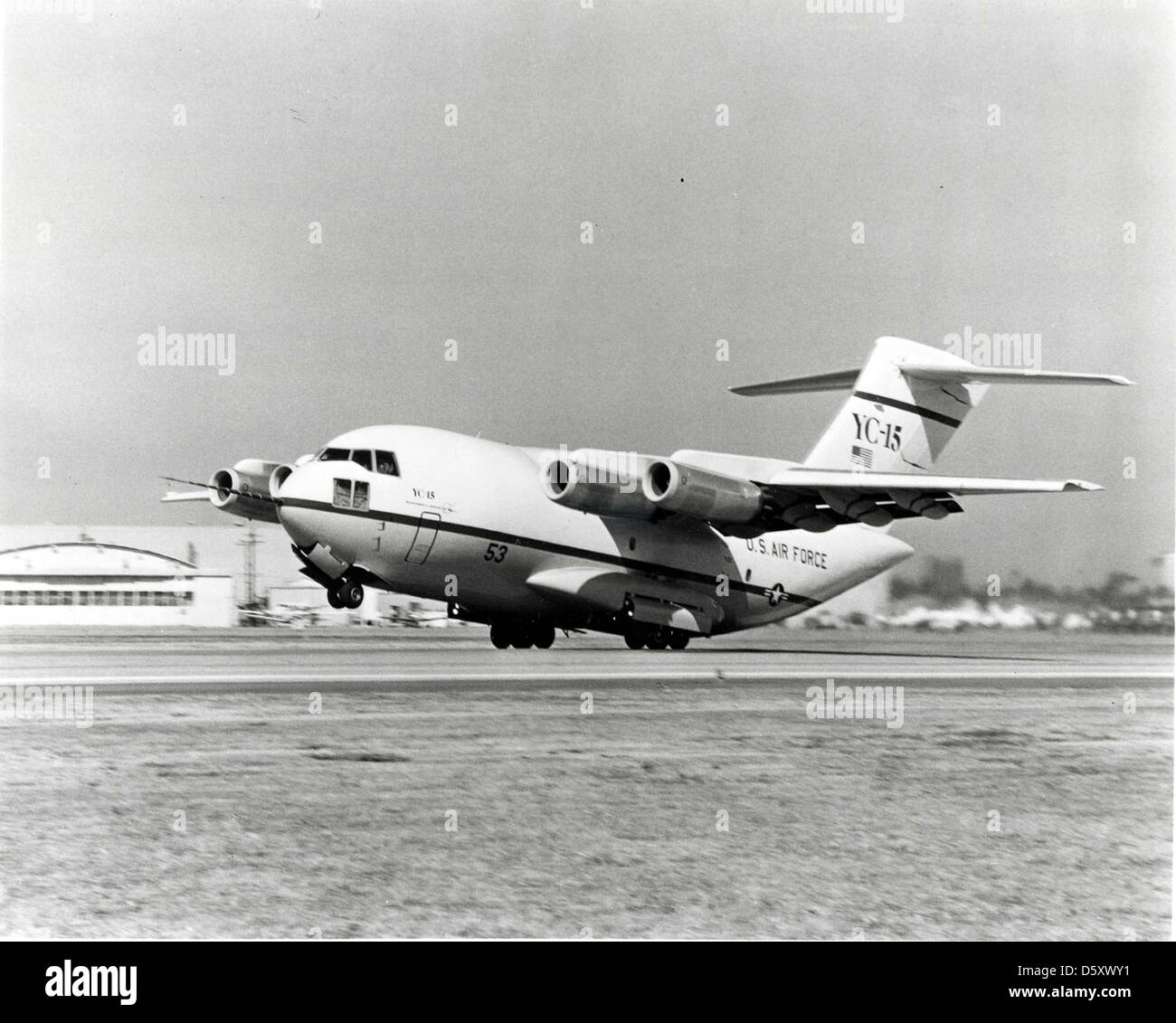 McDonnell Douglas YC-15 Stock Photo - Alamy