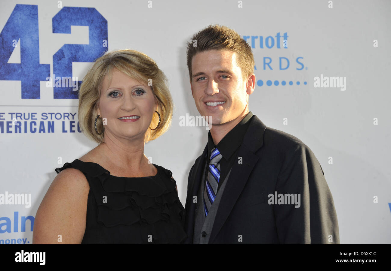 Hollywood, California, USA. 9th April 2013. Blake Sanders attending The ...