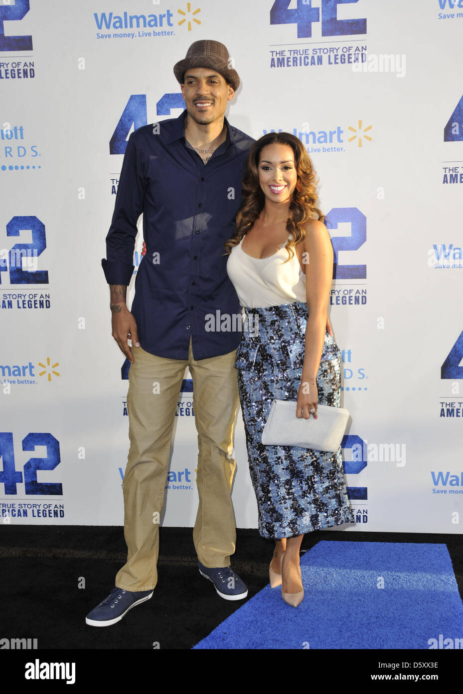 Gloria govan barnes and matt barnes hi-res stock photography and images ...