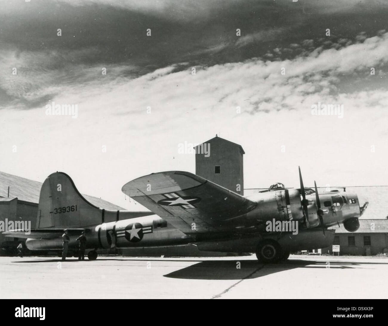 A Boeing SB-17G-110-BO Flying Fortress, used for search and rescue (SAR ...