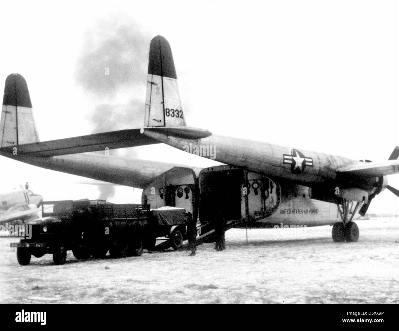 Fairchild c 119 flying boxcar hi-res stock photography and images - Alamy