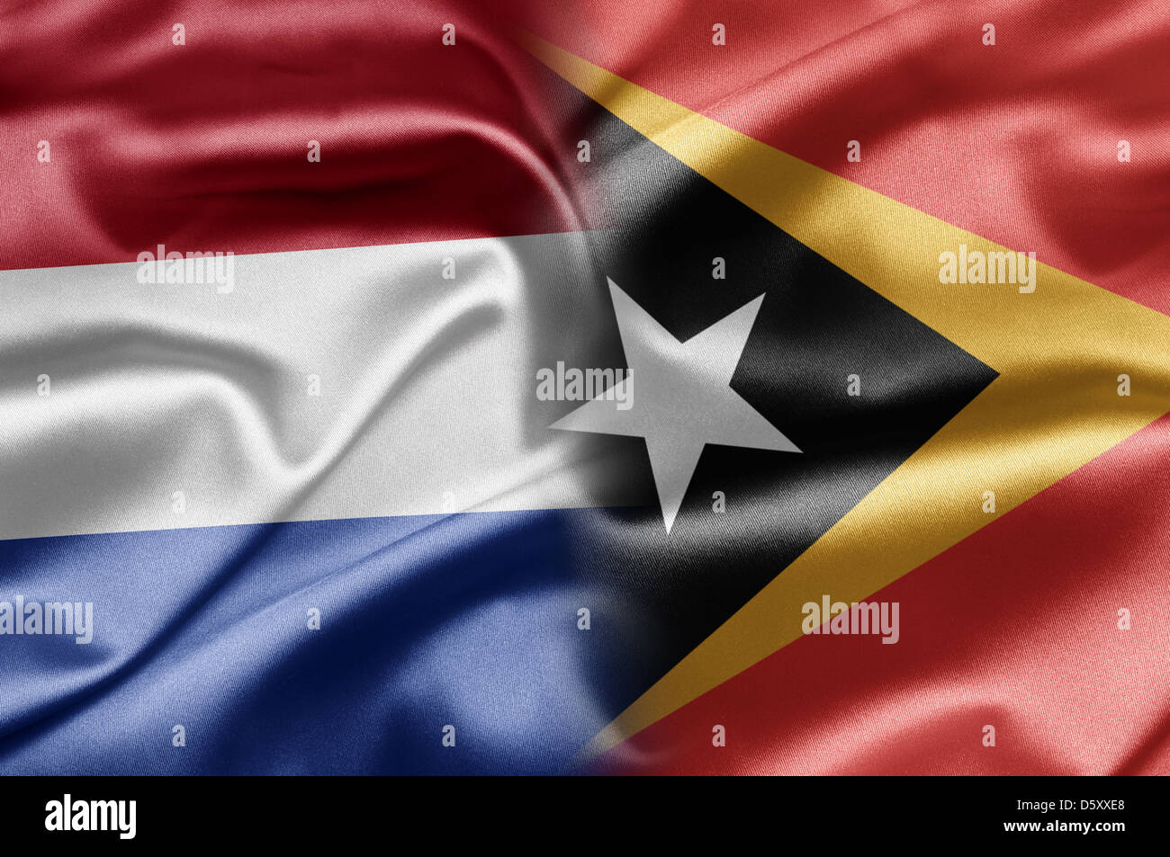 Flag of timor hi-res stock photography and images - Alamy