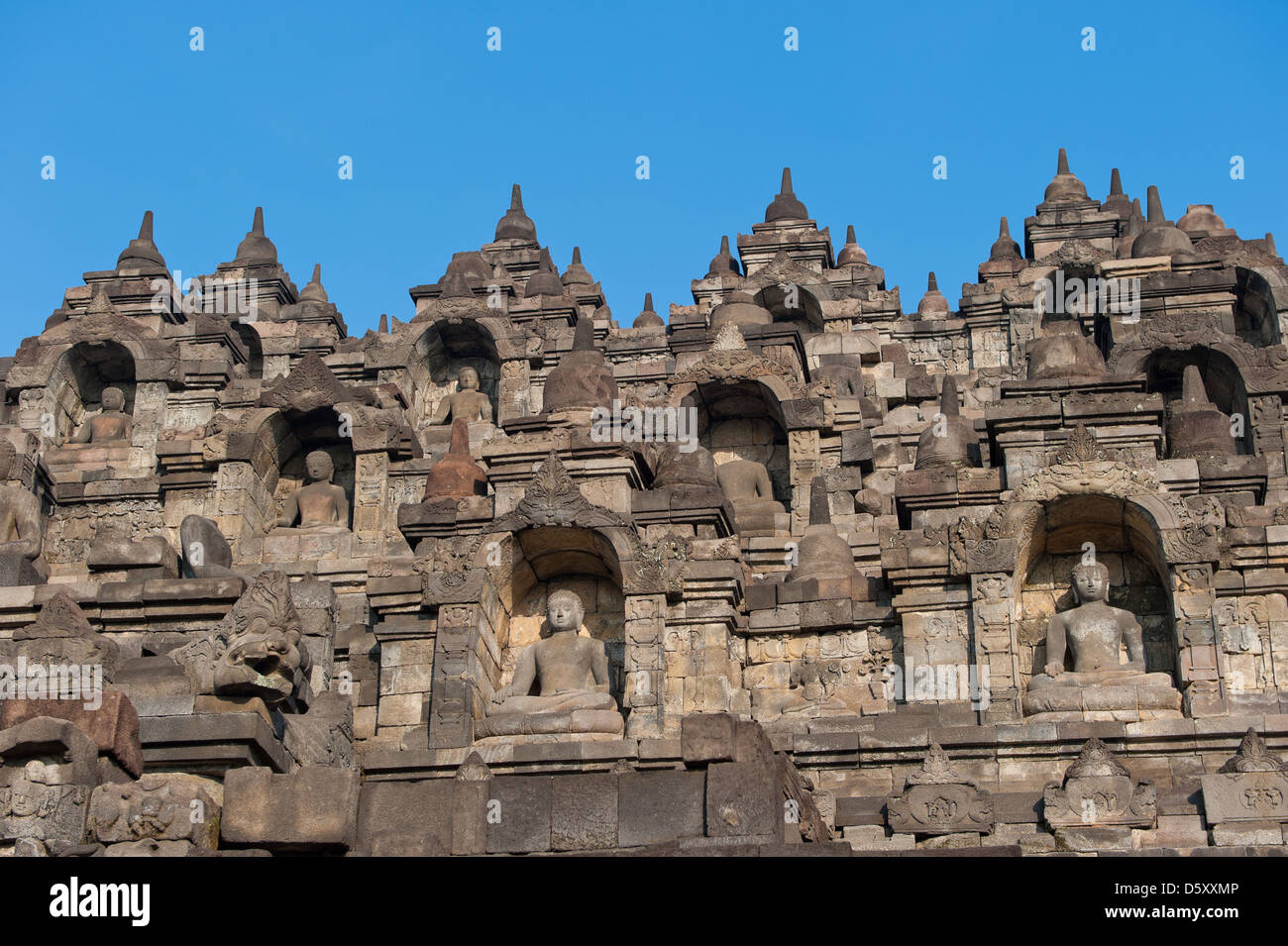 Borobudur temple, Java, Indonesia Stock Photo - Alamy