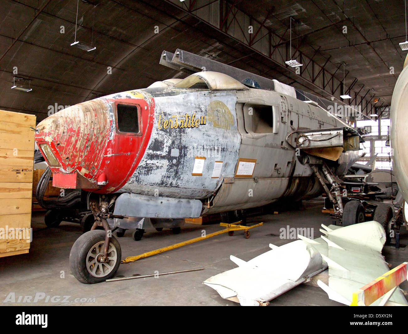 The Douglas XB-43 'Jetmaster', an early jet bomber prototype, is ...