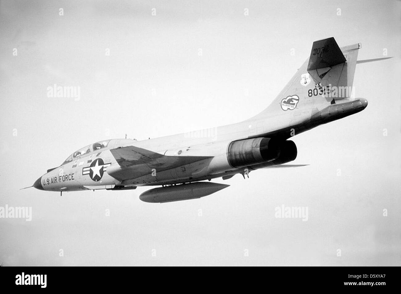 The McDonnell F-101B 'Voodoo' was a long-range interceptor aircraft ...