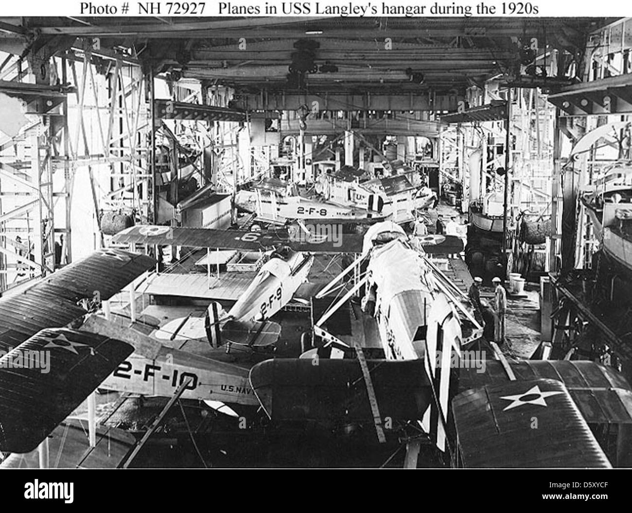 USS LANGLEY (CV-1) was the first aircraft carrier of the United States ...