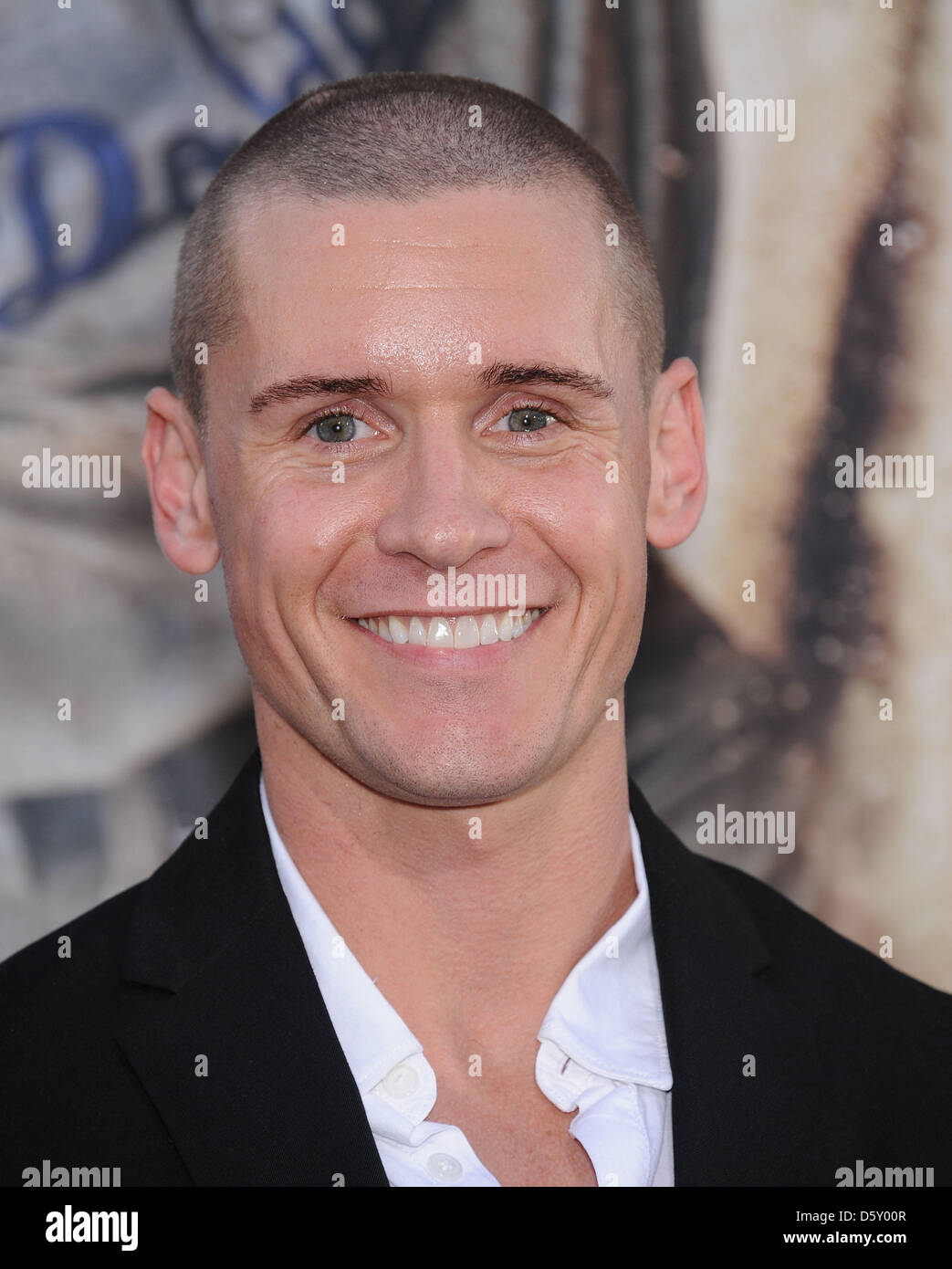 Hollywood, California, USA. 9th April 2013. Linc Hand arrives for the premiere of the film '42 ...