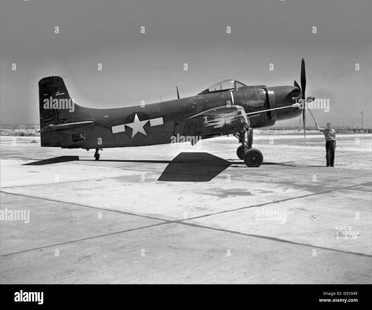 The Douglas XBT2D-1 Skyraider prototype was a carrier-based attack ...