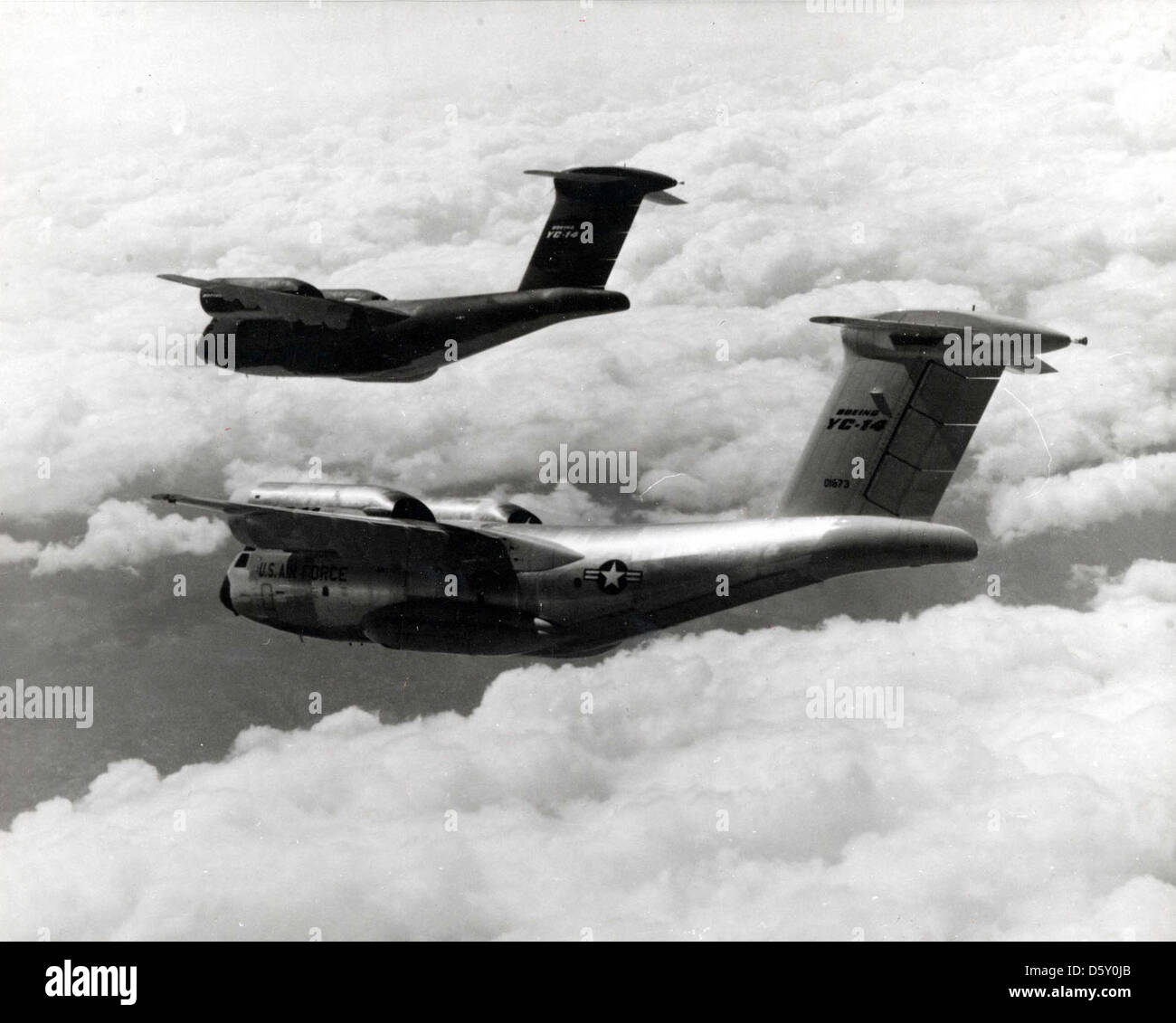 The Boeing YC-14 was a prototype transport aircraft developed by Boeing for the U.S. Air Force ...