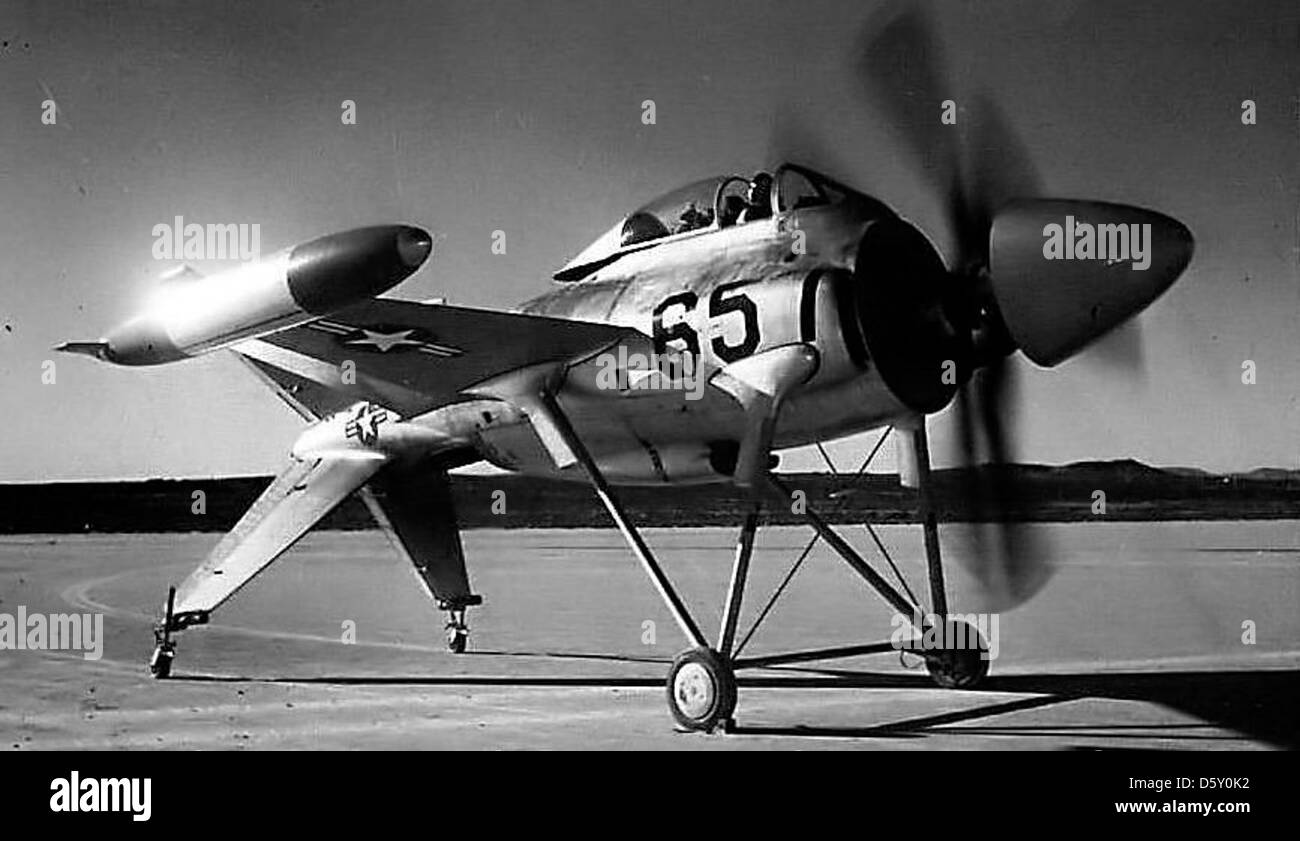 Lockheed XFV-1 "Salmon Stock Photo - Alamy