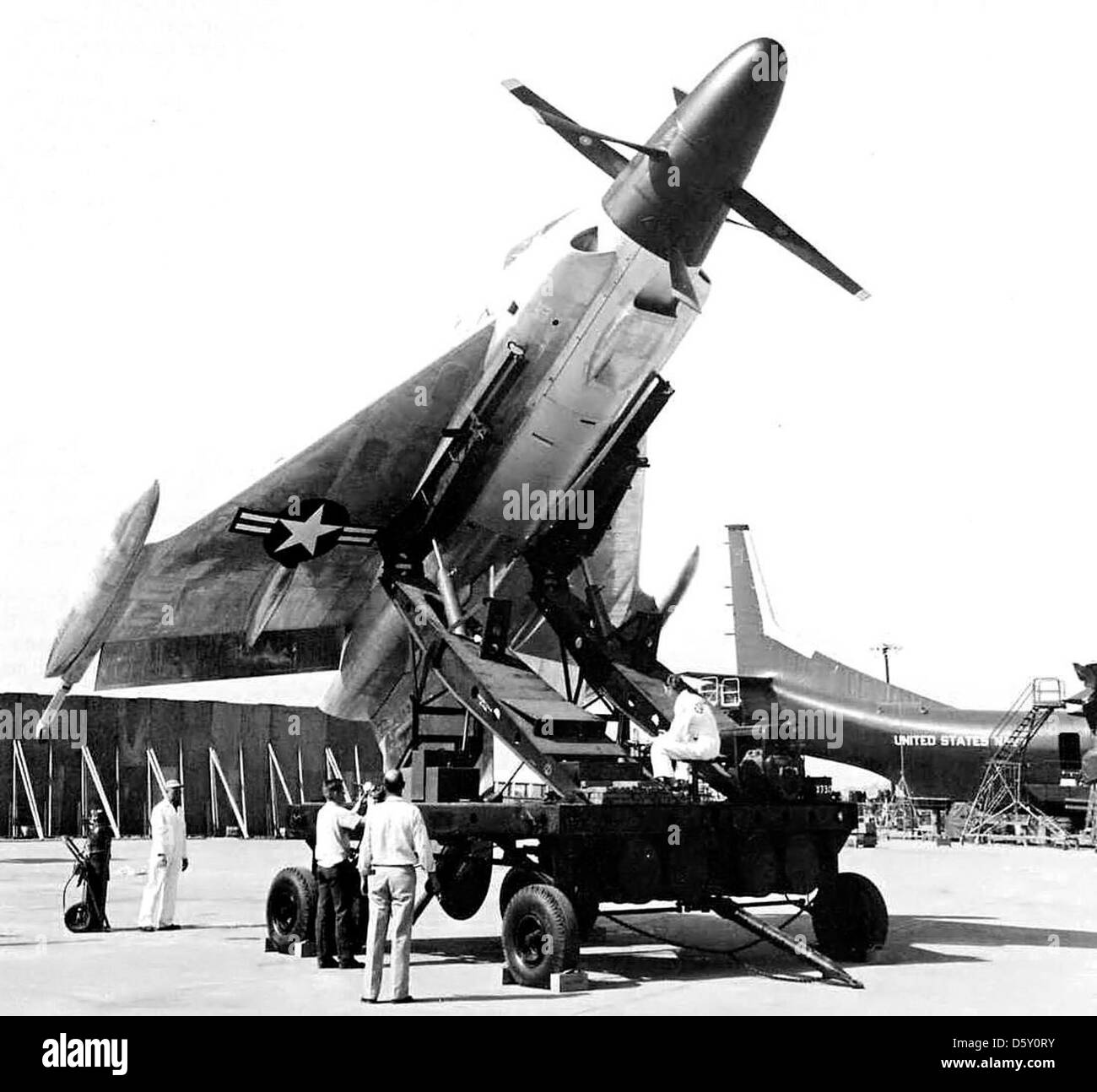 Canvair XFY-1 "Pogo Stock Photo - Alamy