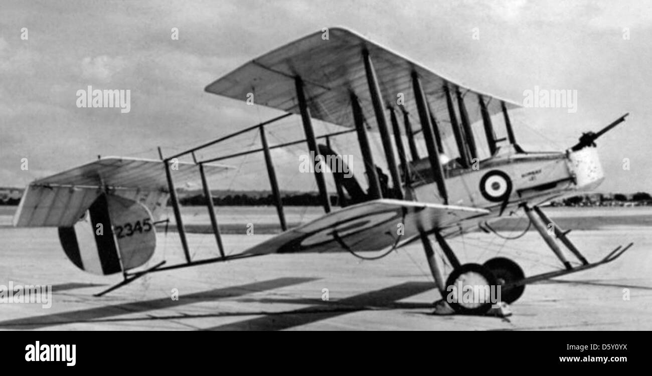The Vickers FB5 'Gunbus' was one of the first British aircraft to be ...
