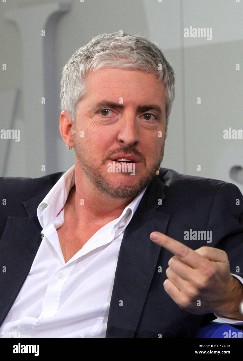 New Zealand author Anthony McCarten presents his book "In the Absence ...