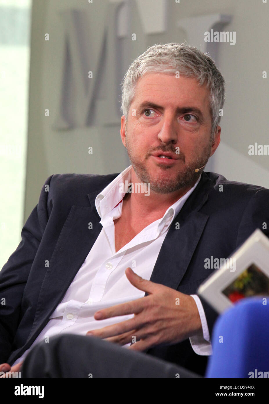 New Zealand author Anthony McCarten presents his book "In the Absence ...