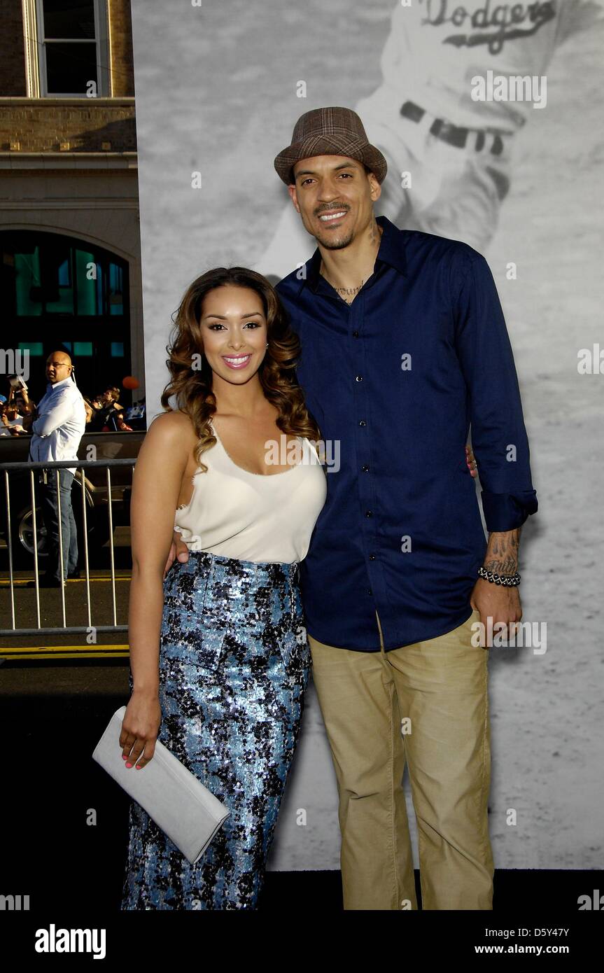 Gloria govan barnes and matt barnes hi-res stock photography and images ...