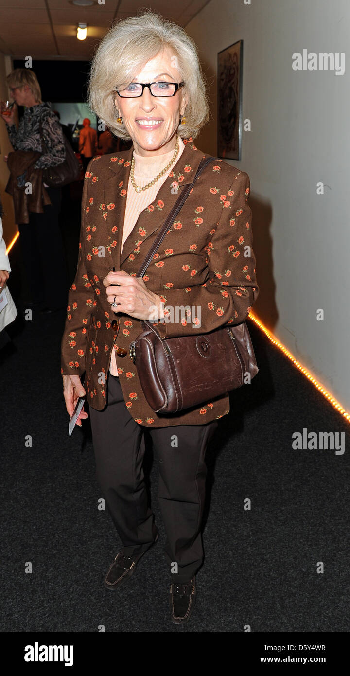 Swedisch singer and actress Bibi Johns smiles at the opening night of ...