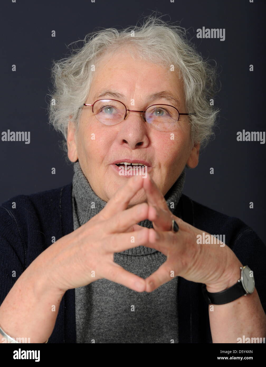 Christiane Nuesslein-Volhard, Nobel laureate in medicine, is pictured ...
