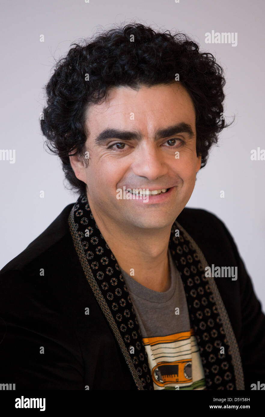 Opera singer Rolando Villazon poses during a press conference for the ...