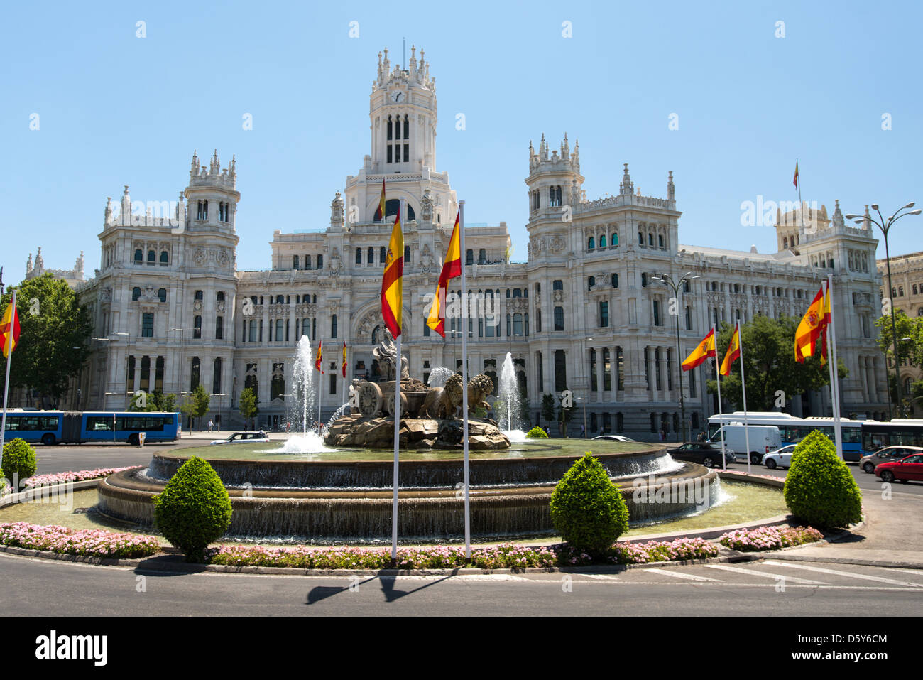 The cibeles fountain madrid hi-res stock photography and images - Alamy