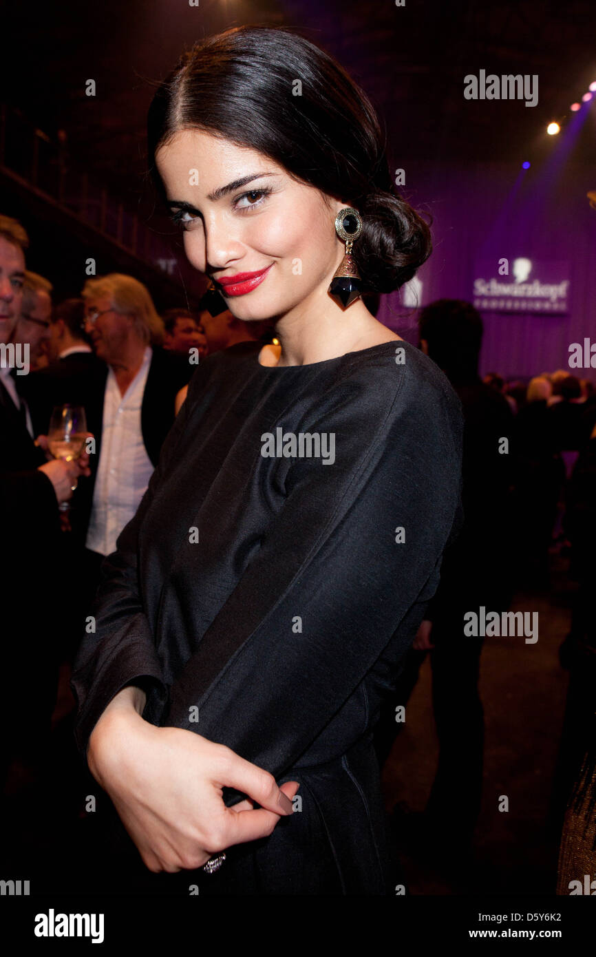 Shermine Shahrivar at the German Hairdressing Awards at Kraftzentrale ...