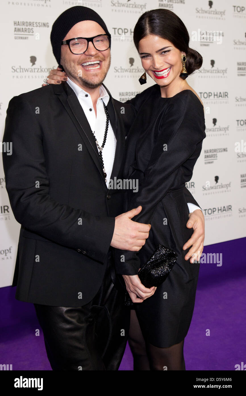 Armin Morbach, Shermine Shahrivar at the German Hairdressing Awards at ...