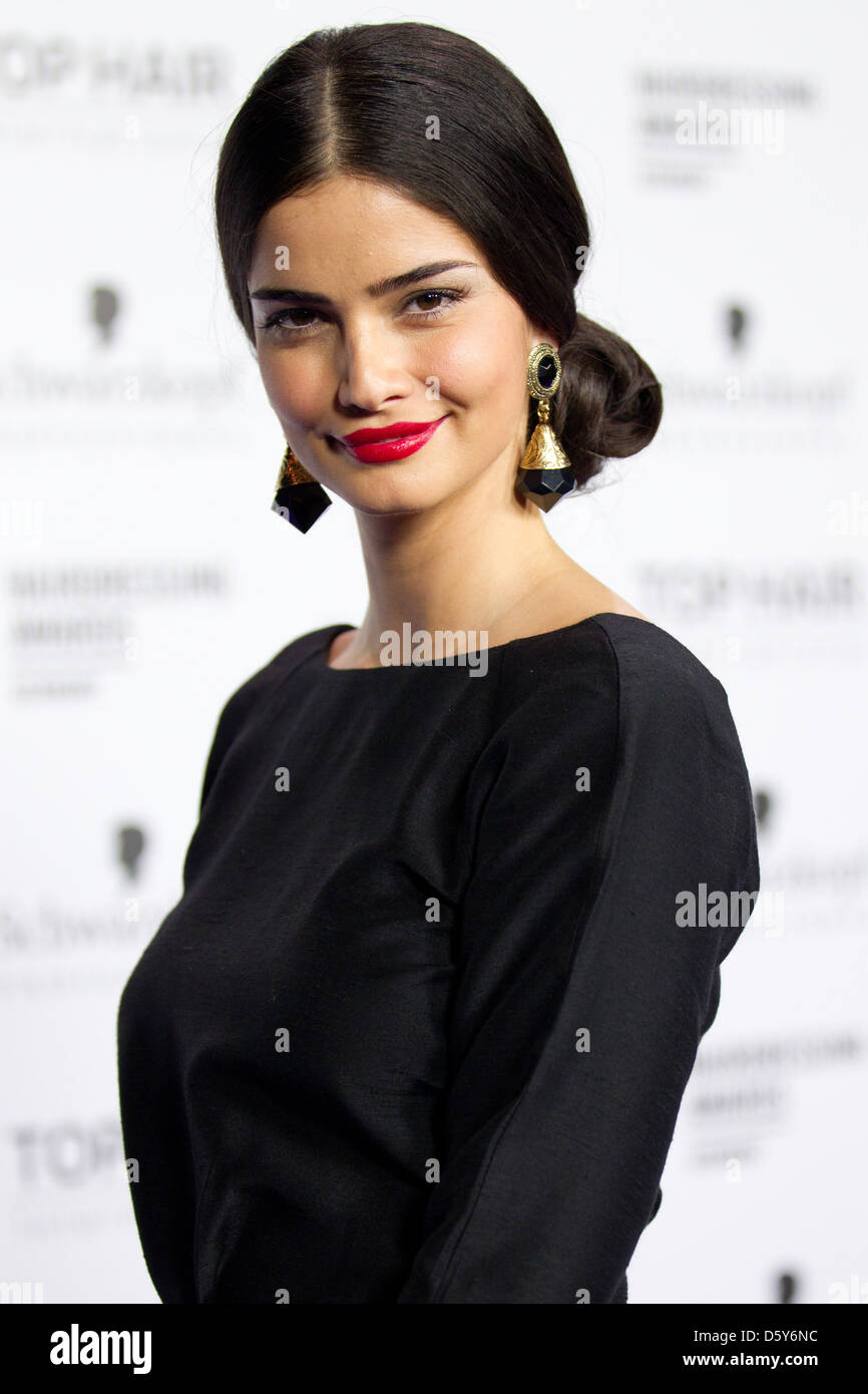 Shermine Shahrivar at the German Hairdressing Awards at Kraftzentrale ...