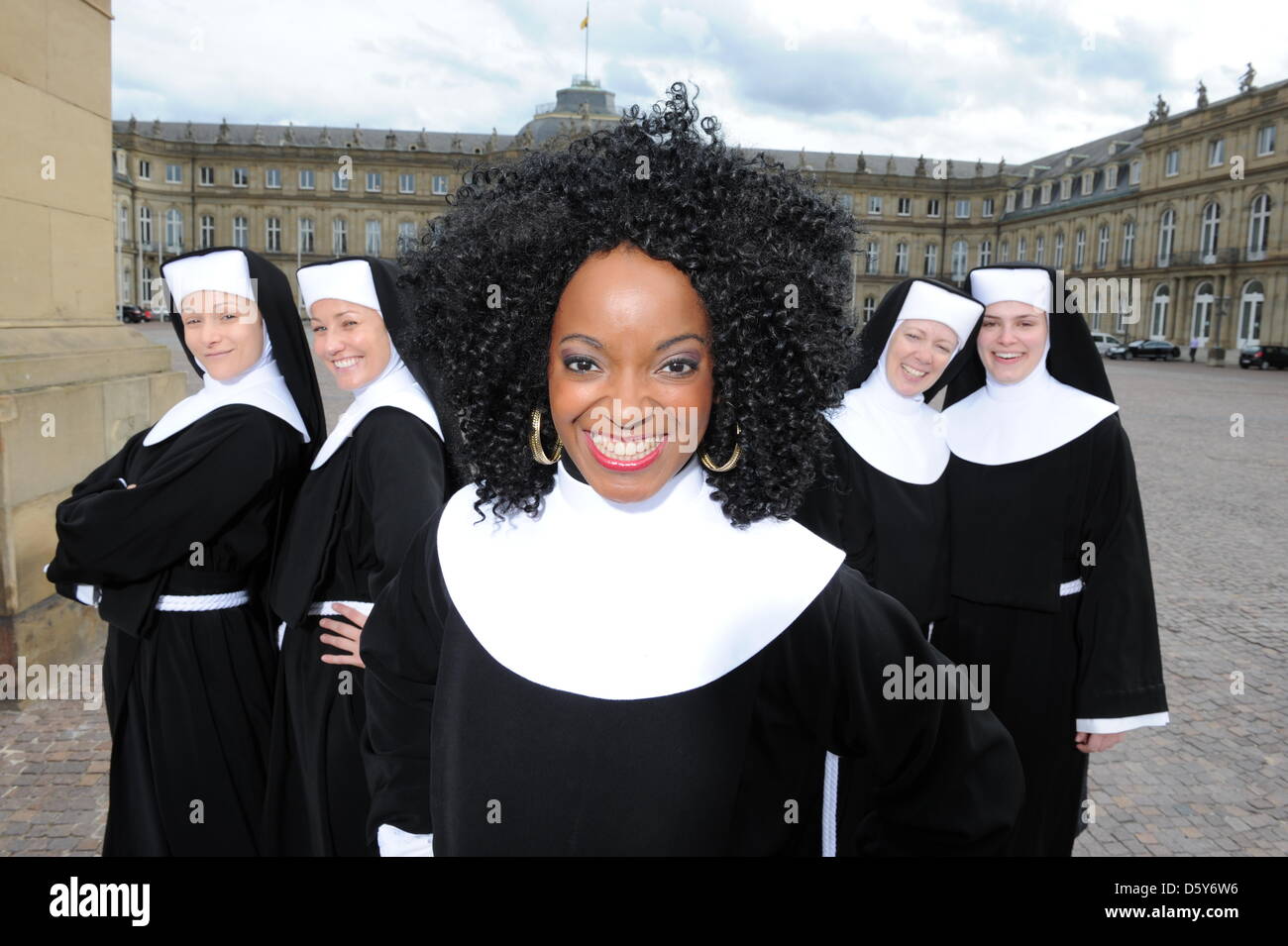 Musical singer and leading actress in the musical 'Sister Act', Zodwa ...