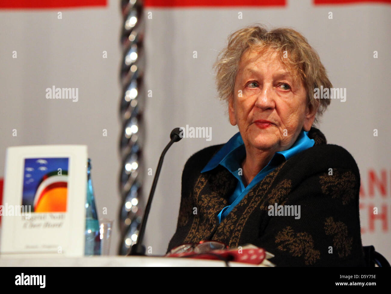 Writer Ingrid Noll presents her new book 'Ueber Bord' ('Overboard') at ...