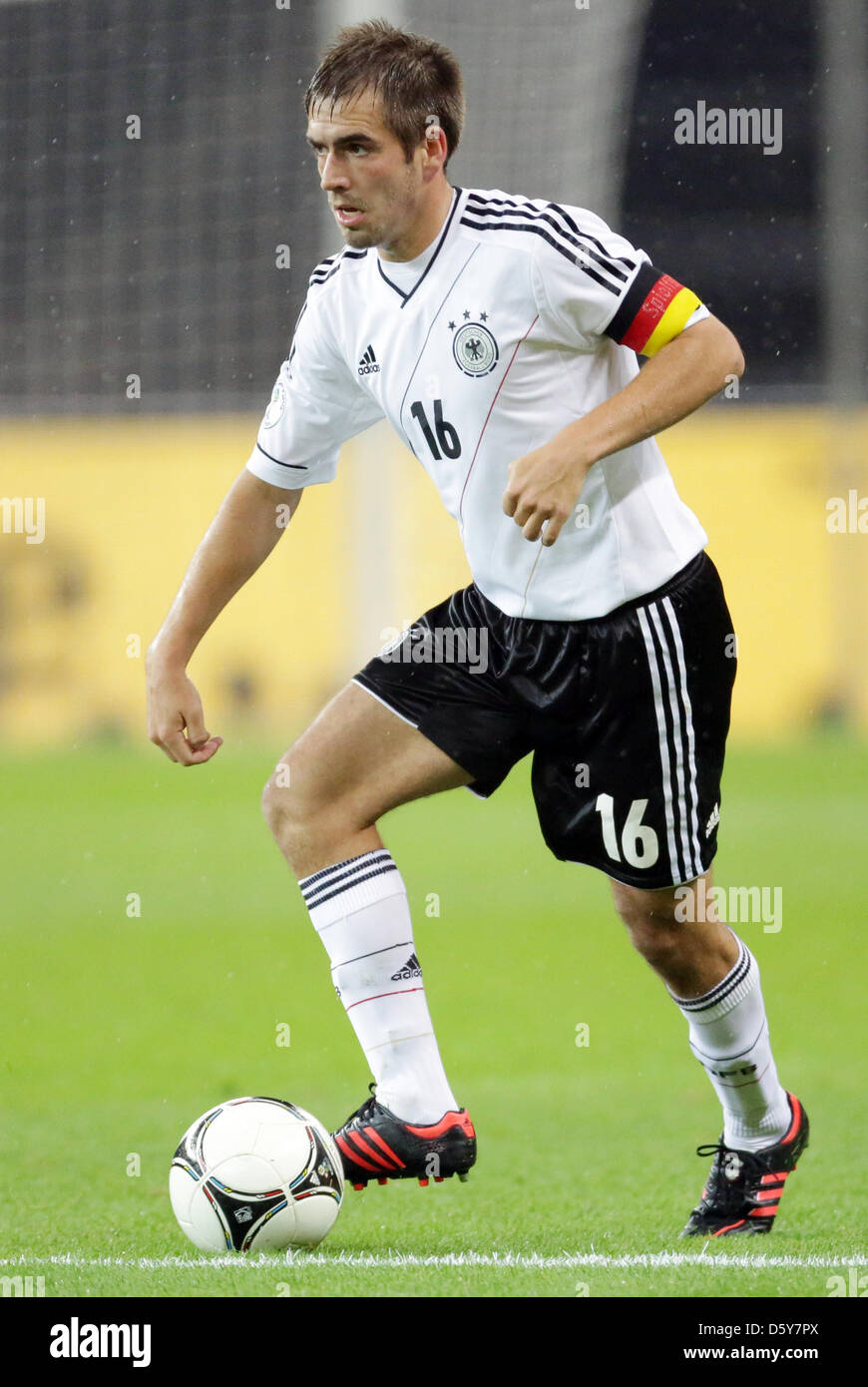 Germany's Philipp Lahm in action during the FIFA World Cup 2014 ...