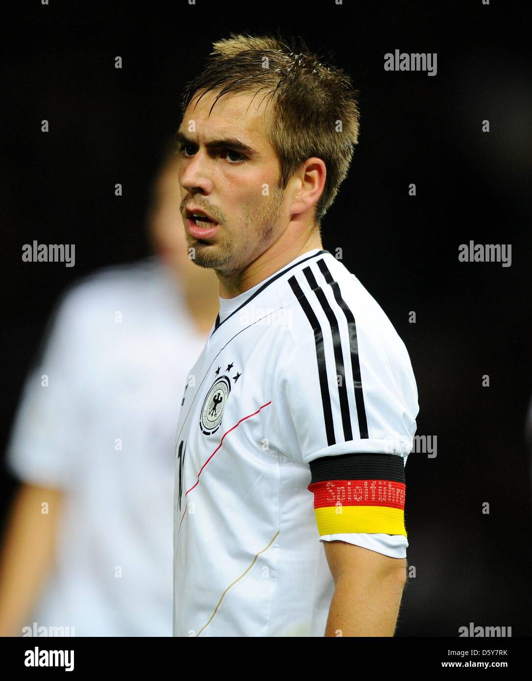 Germany's Philipp Lahm reacts during the FIFA World Cup 2014 qualifying ...
