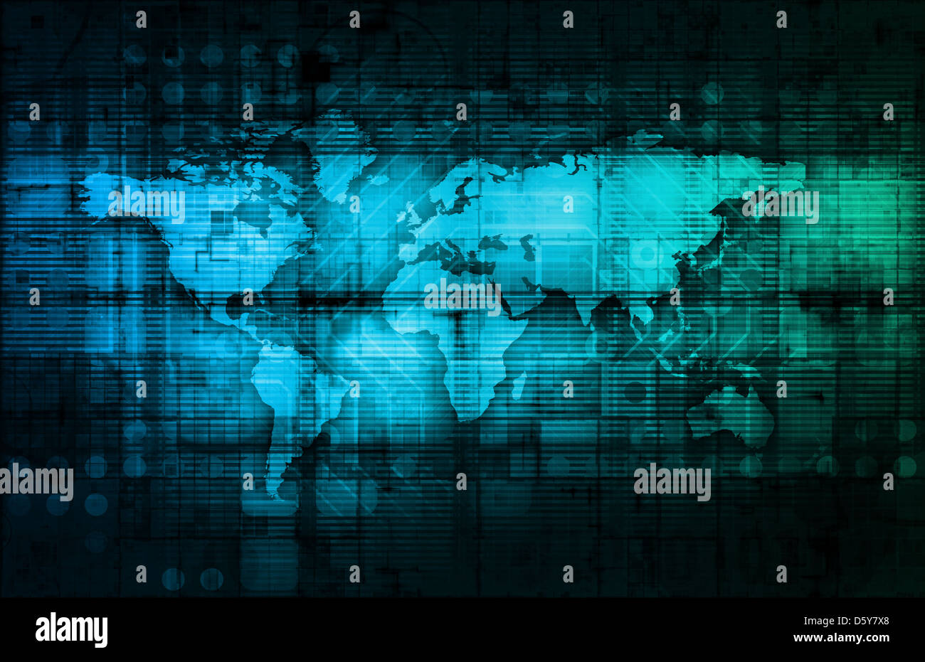 Management Overview of Company Processes and Data Stock Photo - Alamy