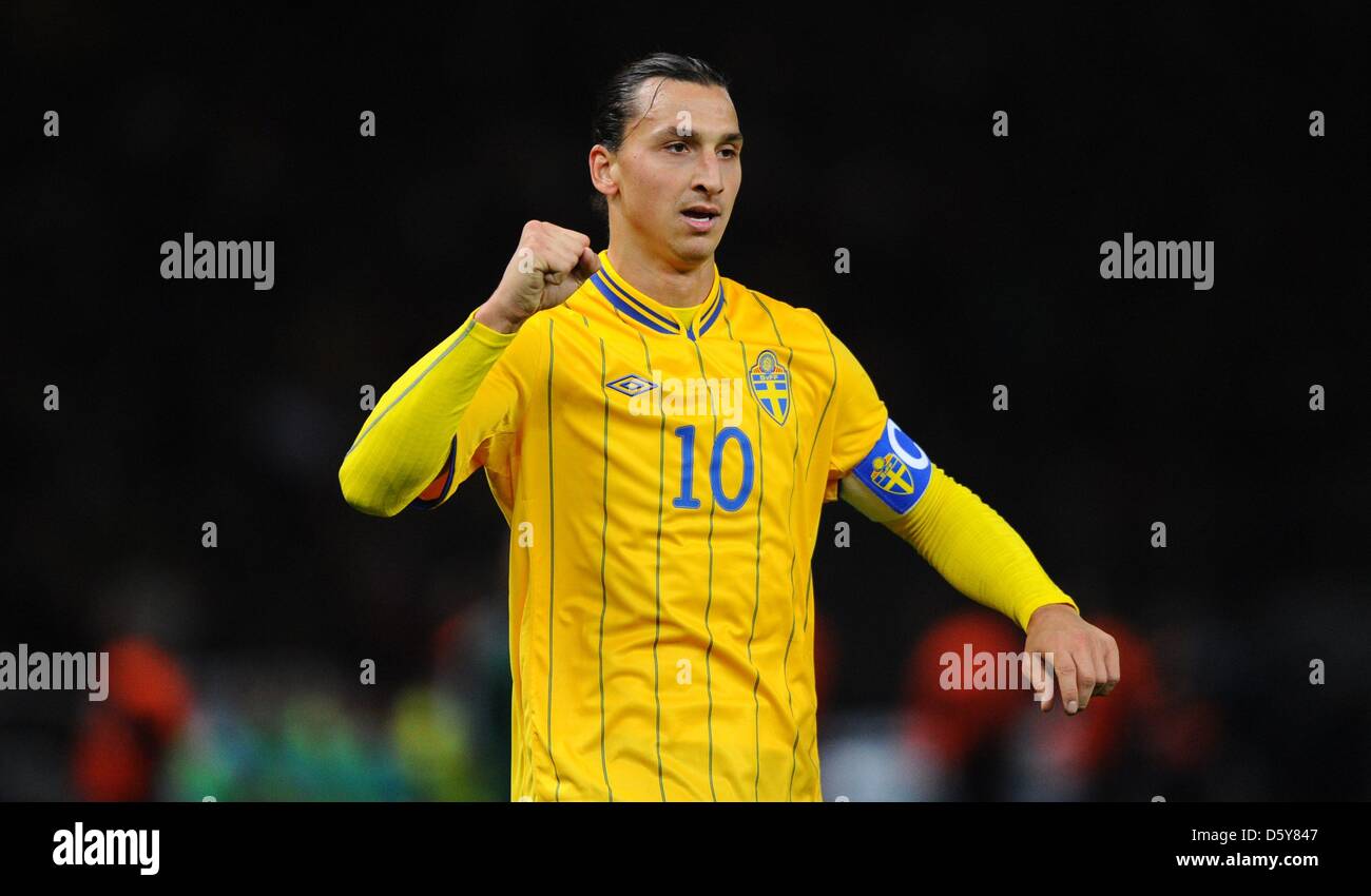 Sweden's Zlatan Ibrahimovic during the FIFA World Cup 2014 qualifying ...