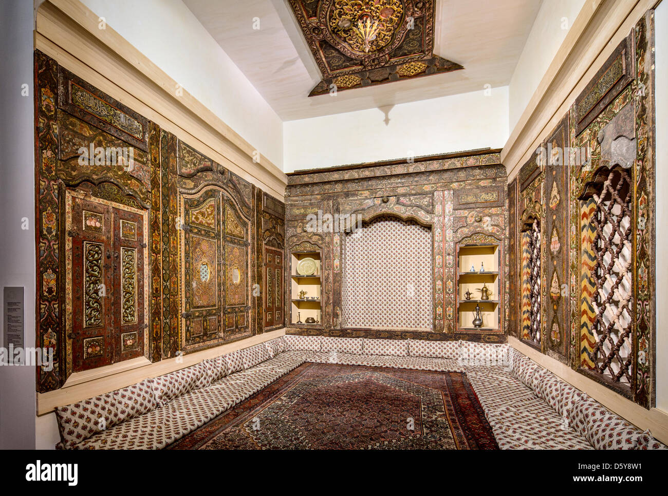 The Damascus Room is pictured in the Japanese Palace of the Museum of ...