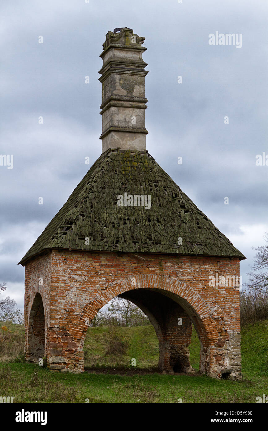 The old-time castle XVI ages.Janusz oven Ostrog. Ostrog. Ukraine Stock ...
