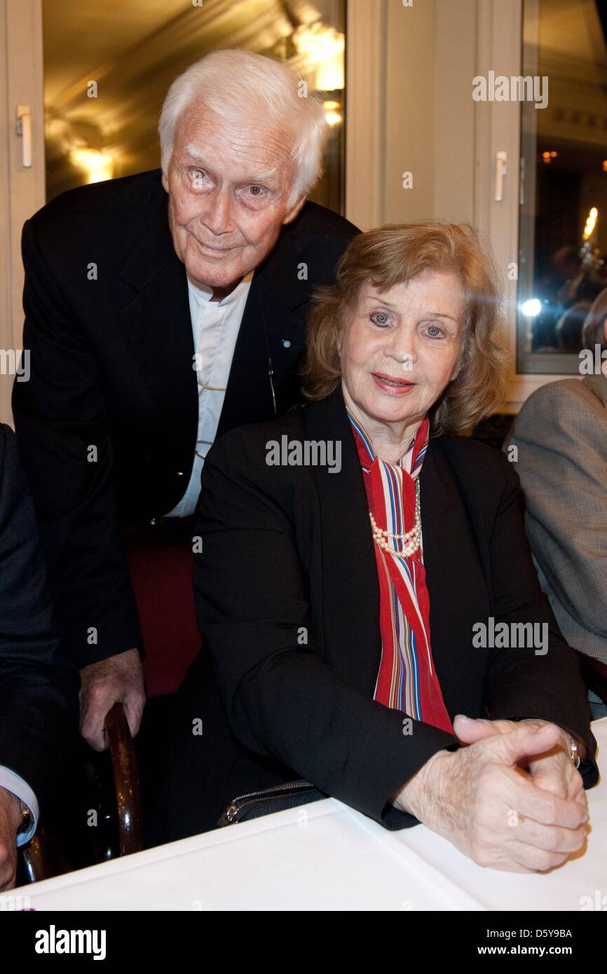 TV star Joachim Fuchsberger and his wife Gundel arrive to the 2nd ...