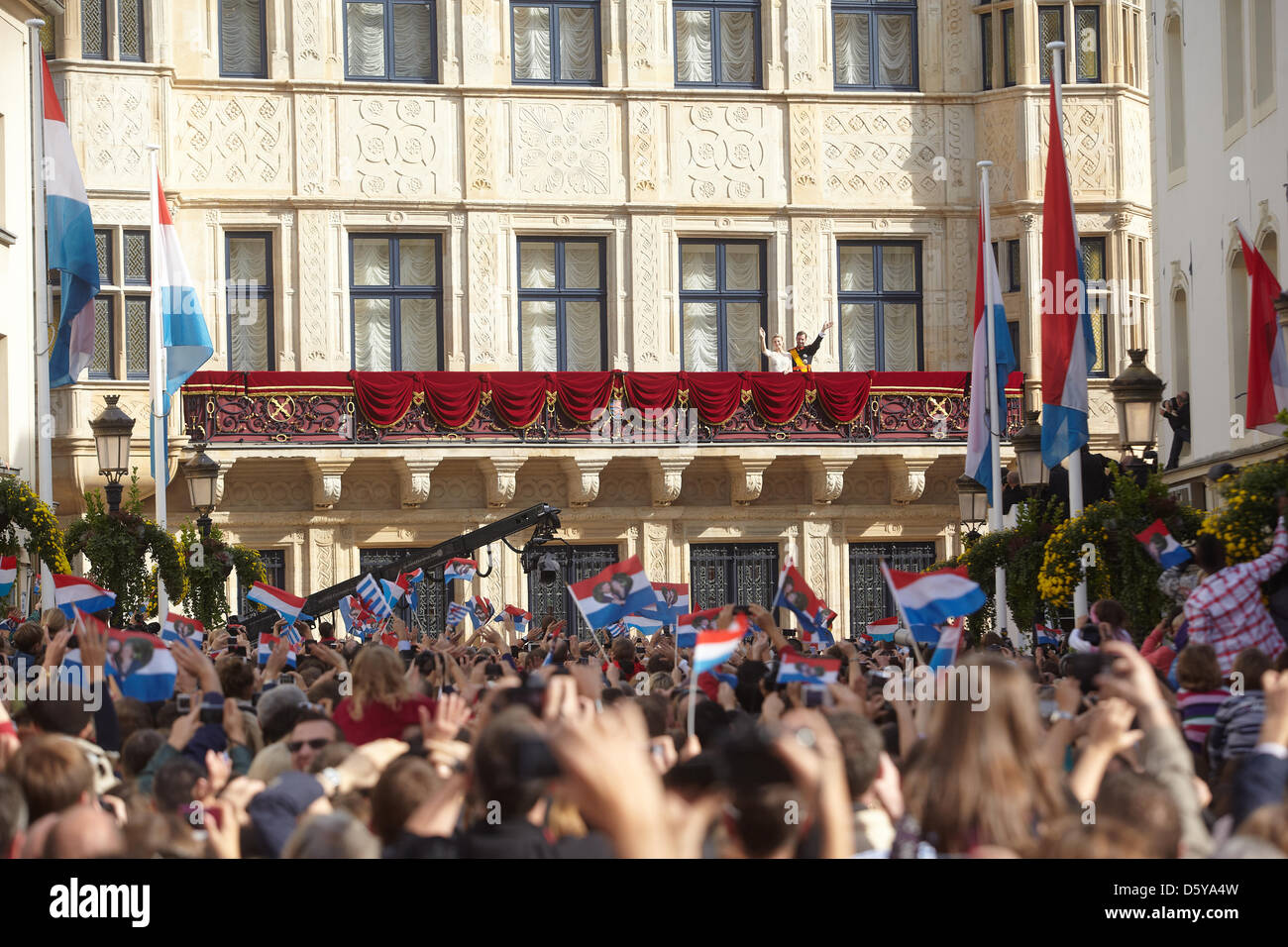 Just married: Prince Guillaume, the Hereditary Grand Duke of Luxembourg ...