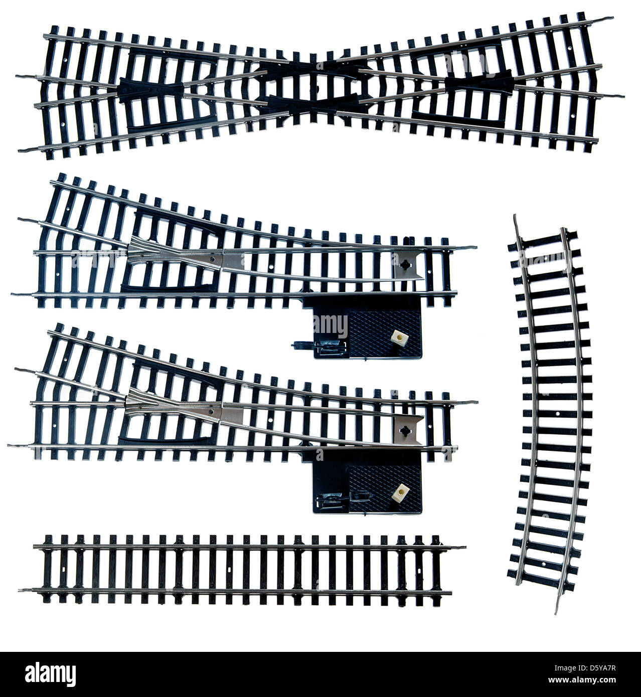 Rail crossover Cut Out Stock Images & Pictures - Alamy