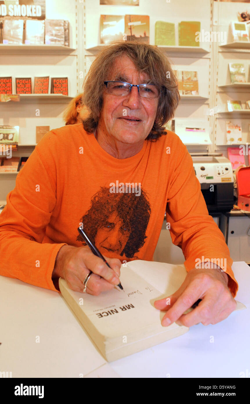 Former drug dealer Dennis Howard Marks aka 'Mr. Nice' presents his ...