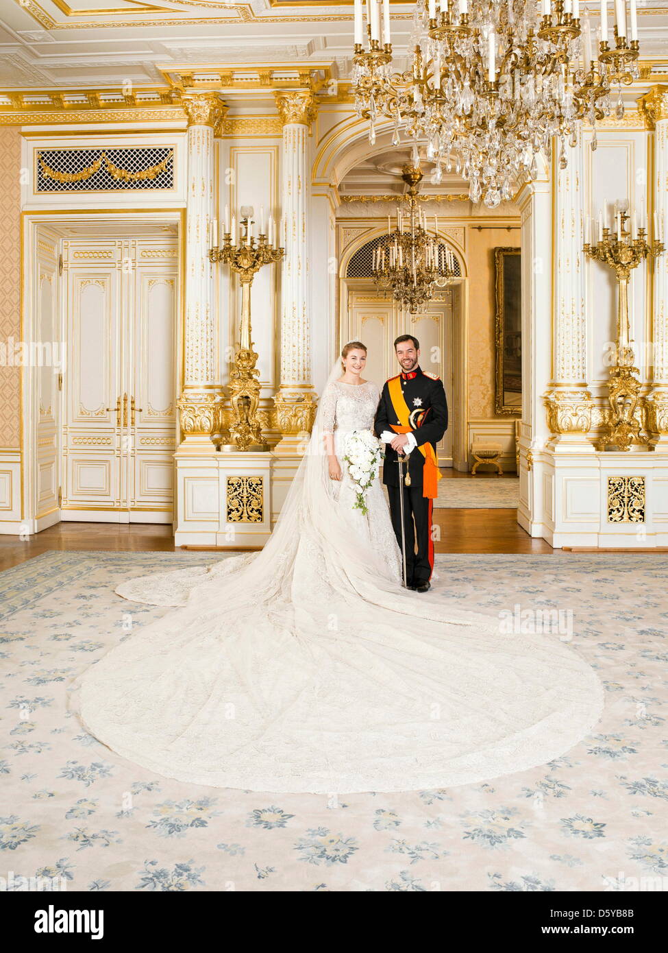 A handout picture provided by the Grand-Ducal Court press office on 20 October 2012 shows Prince ...