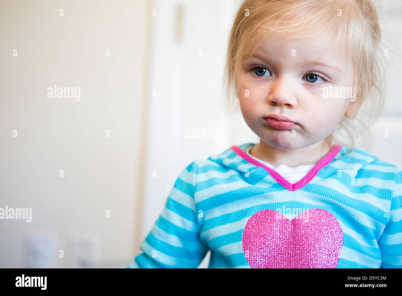 Pouting kid hi-res stock photography and images - Alamy