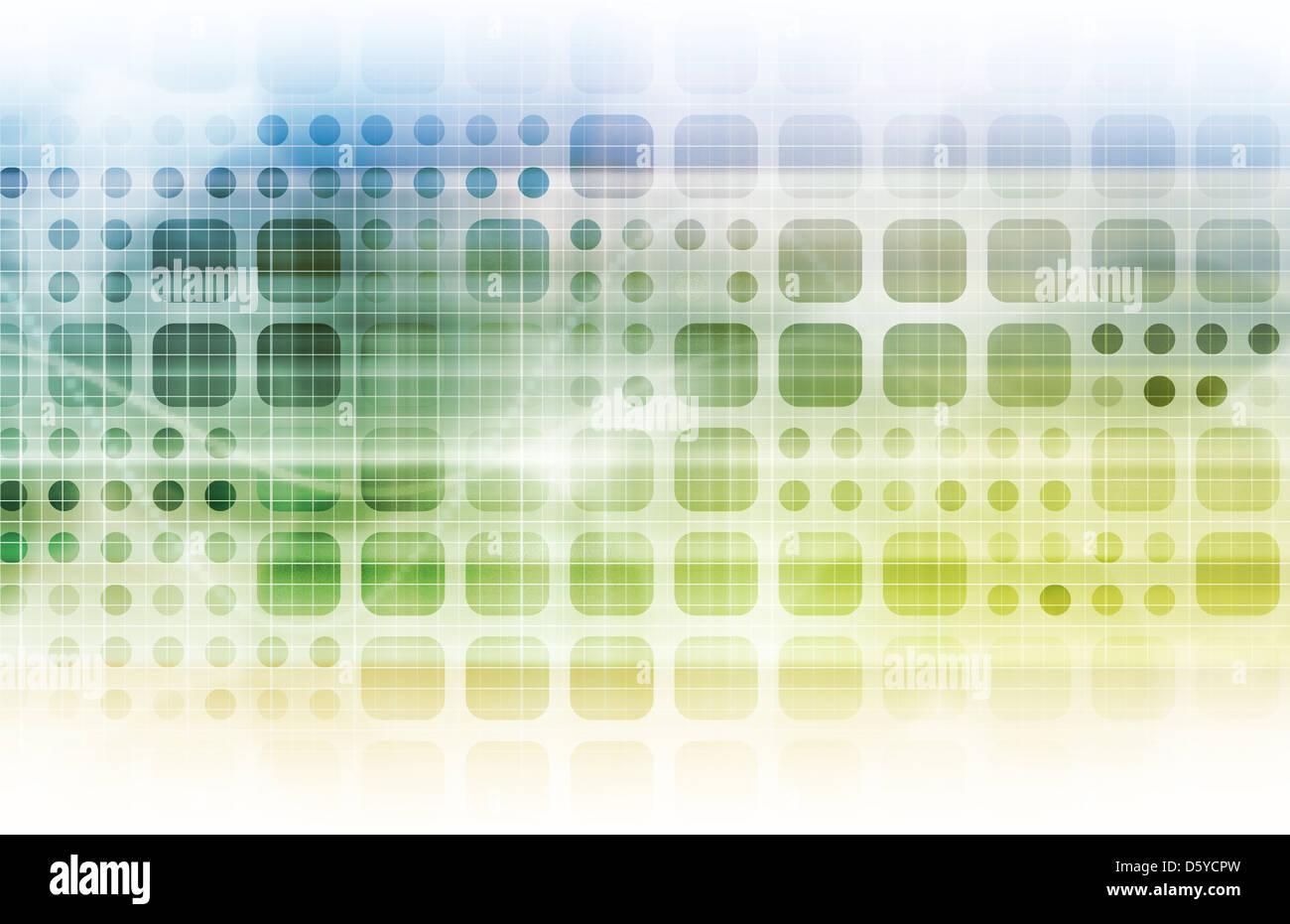 Technology Network with a Data Grid System Stock Photo - Alamy