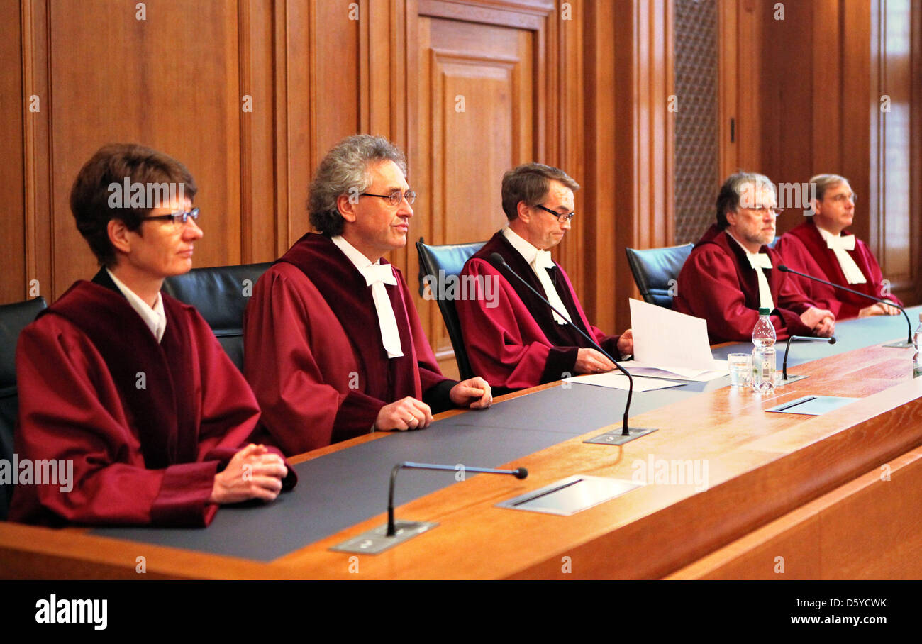The judges of the fourth senate of the Federal Administrative Court ...