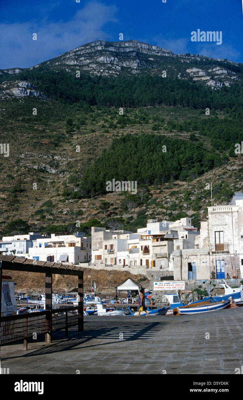 Marettimo Island, Egadi Islands, Sicily, Mediterranean Sea, Italy Stock ...
