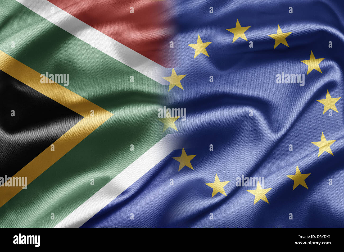 Eu africa flag hi-res stock photography and images - Alamy