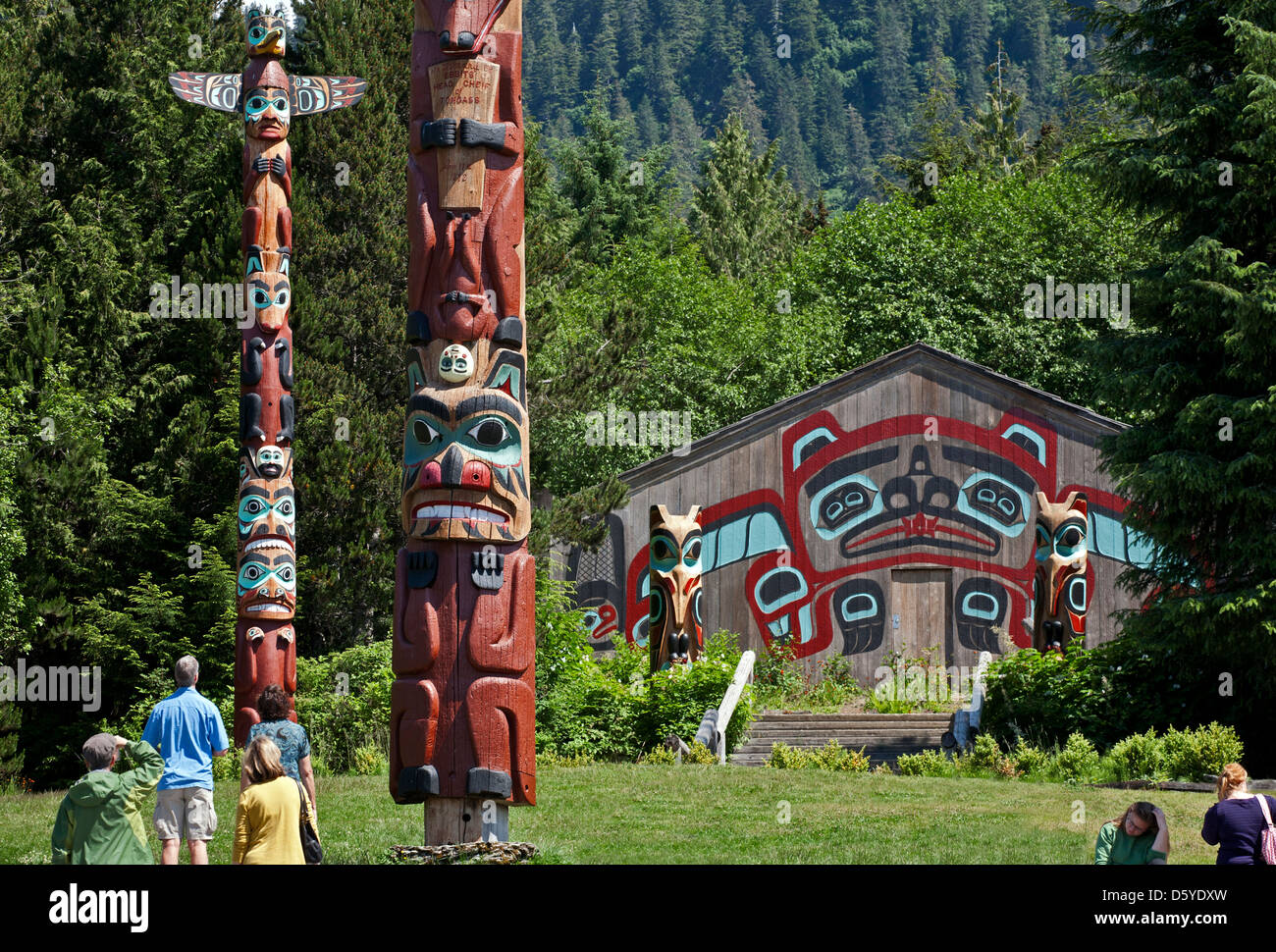 Saxman Totem Park. Ketchikan. Alaska. USA Stock Photo: 55308033 - Alamy Saxman Totem Park. Ketchikan. Alaska. USA Stock Photo: 55308033 - Alamy