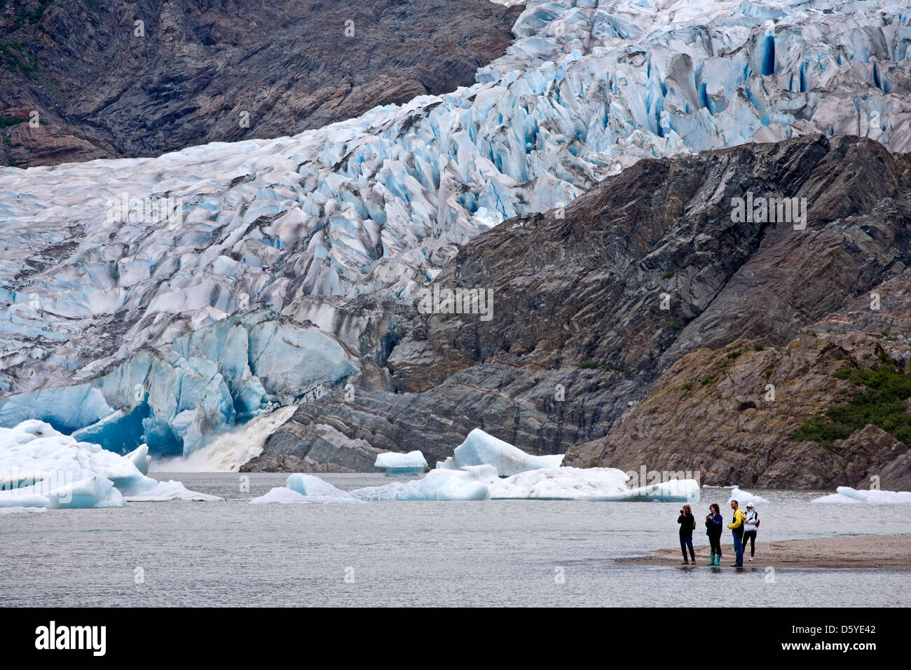 Alaska iceberg mendenhall glacier hi-res stock photography and images ...
