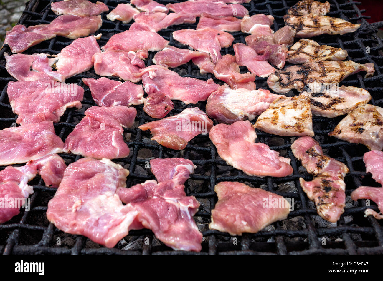 Raw barbecue hi-res stock photography and images - Alamy