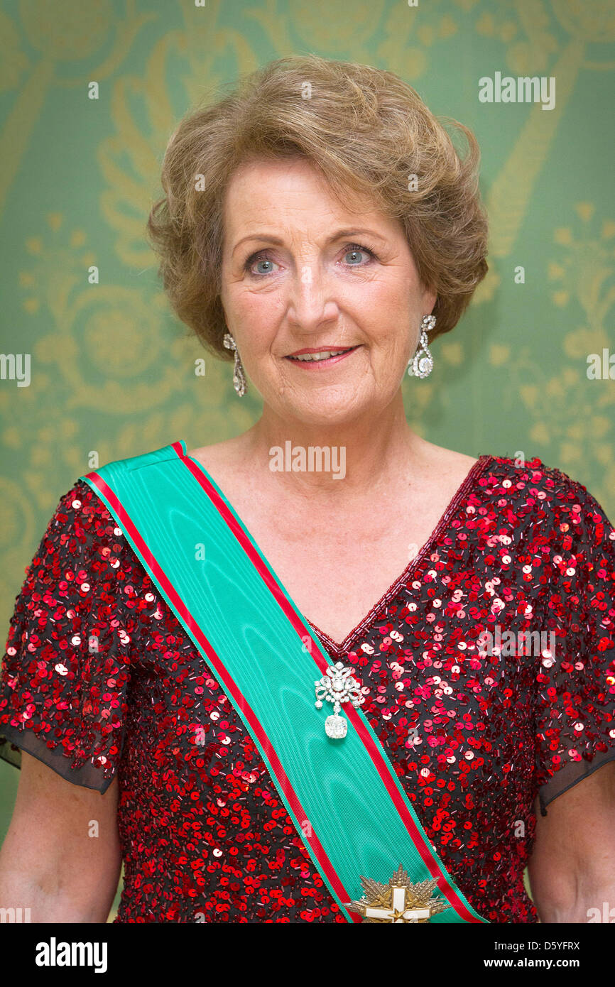 Princess Margriet of The Netherlands attends a reception for Italian ...